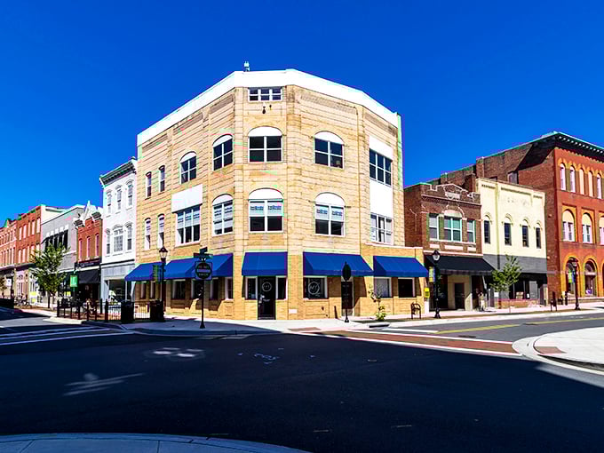Downtown Salisbury's charming streetscape offers that perfect small-town vibe where your retirement dollars stretch like your grandmother's famous taffy.