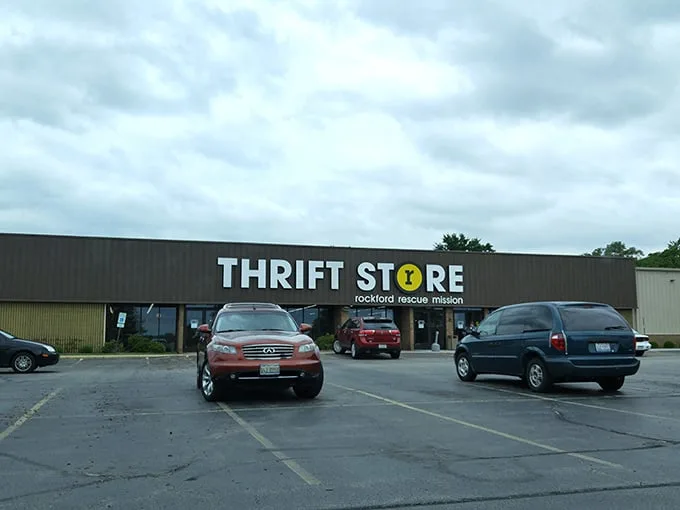 The unassuming exterior hides a treasure trove within, like finding out your quiet neighbor was once in a rock band. Bargain hunters, your mothership awaits.