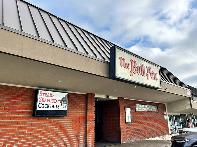 Don't be fooled by the modest strip mall facade – behind those doors awaits one of California's best-kept steak secrets.