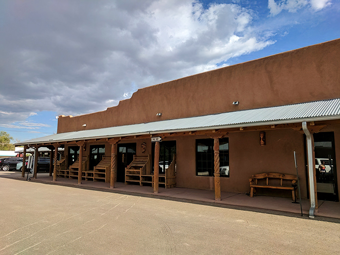 The ultimate culinary speakeasy hides in plain sight behind this unassuming liquor store façade. Secret entrances make dinner feel like a delicious heist movie.