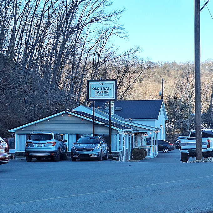 The unassuming exterior of Old Trail Tavern + Steak stands like a culinary speakeasy against the Pennsylvania countryside. Great food rarely advertises itself.