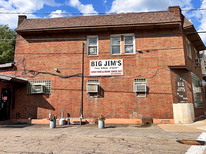 The unassuming brick exterior of Big Jim's in the Run might not scream "culinary destination," but locals know better. Pittsburgh's hidden treasures often come without fancy packaging.