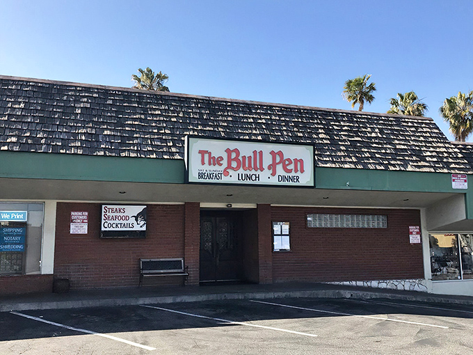 Don't be fooled by the modest strip mall facade – behind those doors awaits one of California's best-kept steak secrets.