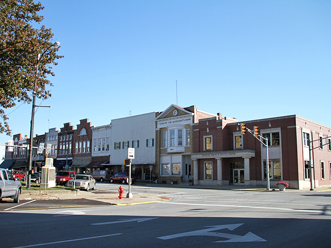 Downtown Boonville's historic square looks like it was plucked straight from a Hallmark movie—minus the predictable plot and inevitable snowfall.