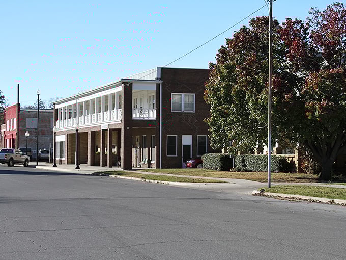 Pawhuska's main street whispers stories of Oklahoma's past while inviting you to be part of its present. Red brick buildings stand like sentinels of simpler times.