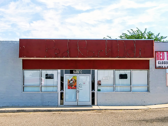 The unassuming exterior of Red Rock Deli might not stop traffic, but trust me—what's inside will stop you in your tracks. Culinary treasures await!