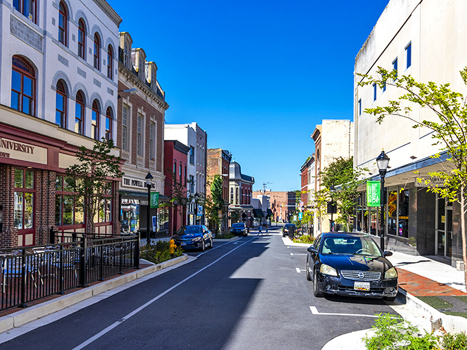 Historic charm meets modern affordability in downtown Salisbury, where this beautifully preserved brick building stands as a testament to the city's rich architectural heritage.