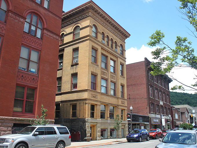 Downtown Oil City's historic architecture tells stories of petroleum prosperity while offering today's bargain hunters affordable small-town charm.