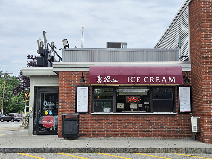 The modest exterior of Puritan Backroom belies the culinary treasures within. Like finding a winning lottery ticket in last year's winter coat.