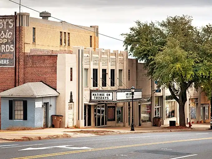 The Don Gibson Theatre stands as a testament to Shelby's artistic soul, its art deco façade promising cultural delights without big-city hassles.