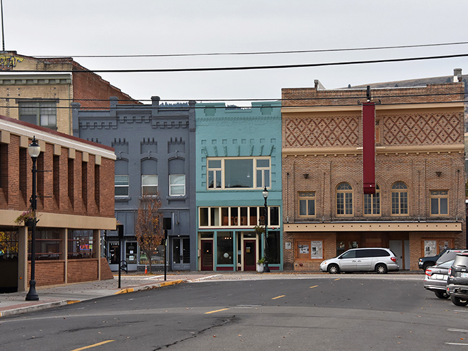 La Grande's historic downtown showcases colorful facades and preserved architecture, where your retirement dollars stretch further than your imagination once did.