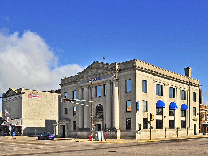 Antigo's main street could be a movie set for "Small Town America" – where traffic lights are suggestions and everyone still waves hello.
