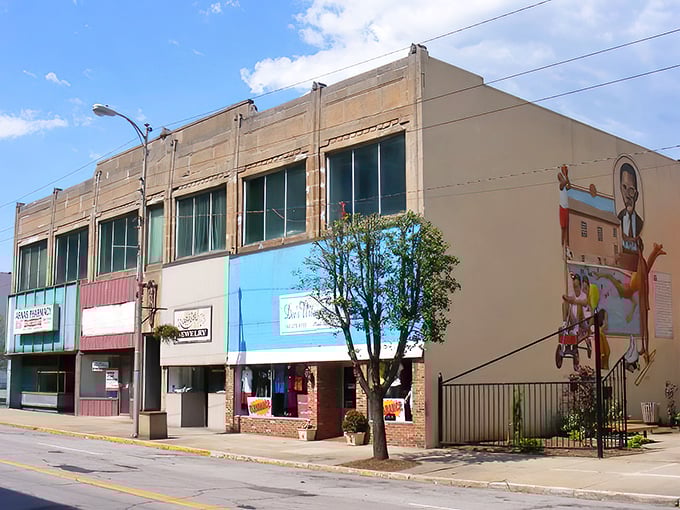 The Ohio River cradles Steubenville like a proud parent, offering waterfront views that would cost a fortune elsewhere but come standard with local living.