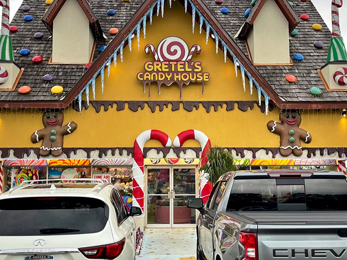 Hansel and Gretel would be jealous! This storybook cottage on Highway 17 in Surfside Beach isn't trying to lure children—just everyone with a sweet tooth.
