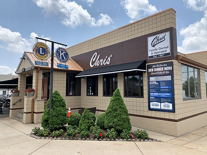 The unassuming beige exterior of Chris' might not scream "culinary destination," but that's the first clue you've found something authentic. The best food treasures often hide in plain sight.
