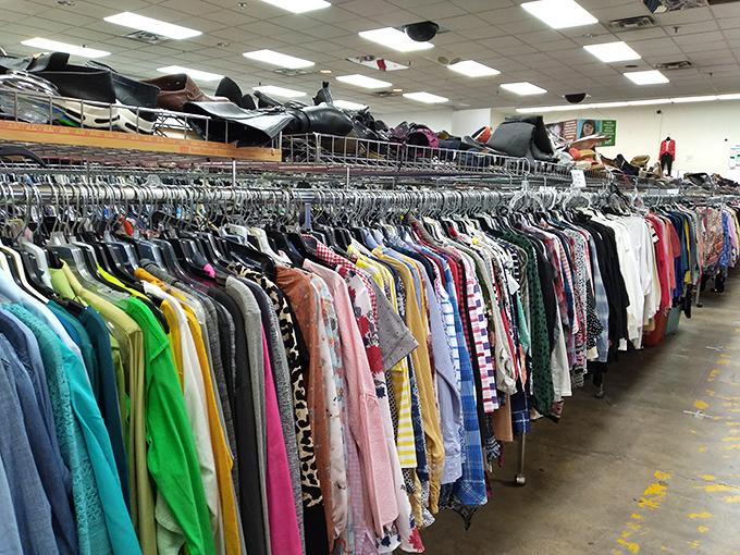 The unassuming exterior belies the wonderland within – St. Vincent de Paul's Cincinnati location is where treasures and bargains await the intrepid thrift explorer.
