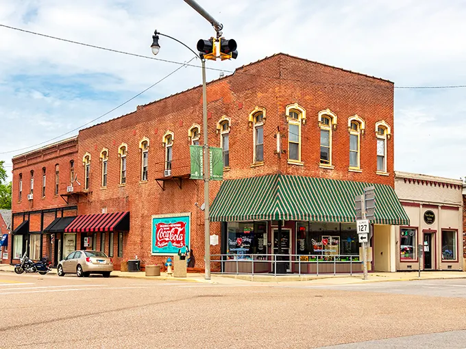 Greenville's historic downtown square looks like it was plucked from a Norman Rockwell painting, complete with that courthouse that's seen more stories than a librarian.