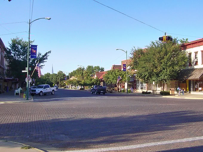 Brick streets that whisper stories of the past. Lindsborg's Main Street invites you to slow down and savor small-town charm at its finest.