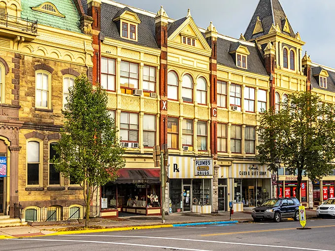Bellefonte's main street looks like a movie set where the director said, "Make it charming, but not so charming that people won't believe it's real."