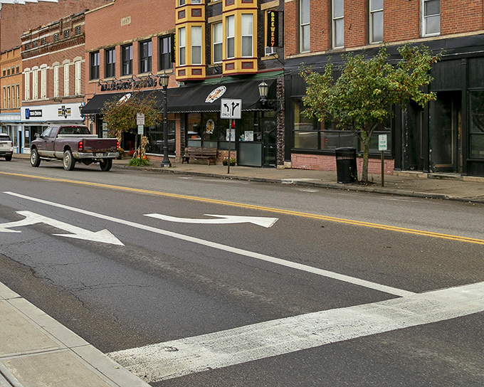 Millersburg's historic downtown isn't trying to be charming—it just can't help itself. Those brick facades have stories to tell if you're willing to listen.