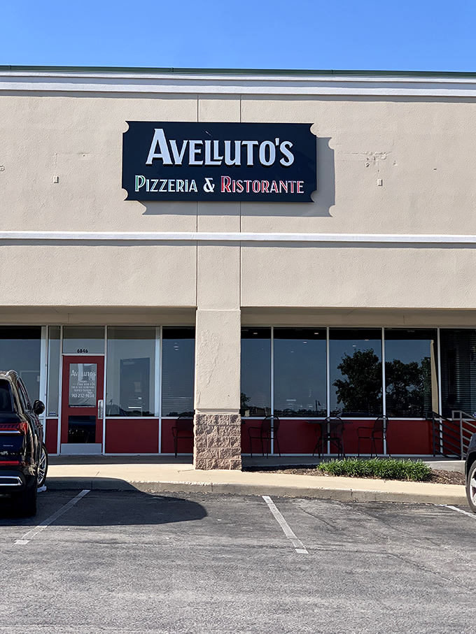 The unassuming storefront of Avelluto's might not stop traffic, but trust me—what's happening inside will stop you in your pasta-loving tracks.
