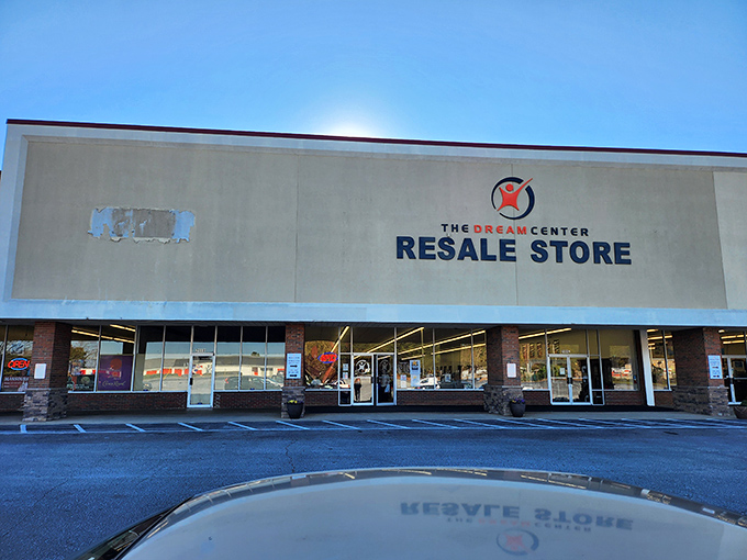 The unassuming storefront hides a treasure trove within—like finding out your quiet neighbor is secretly a billionaire philanthropist.