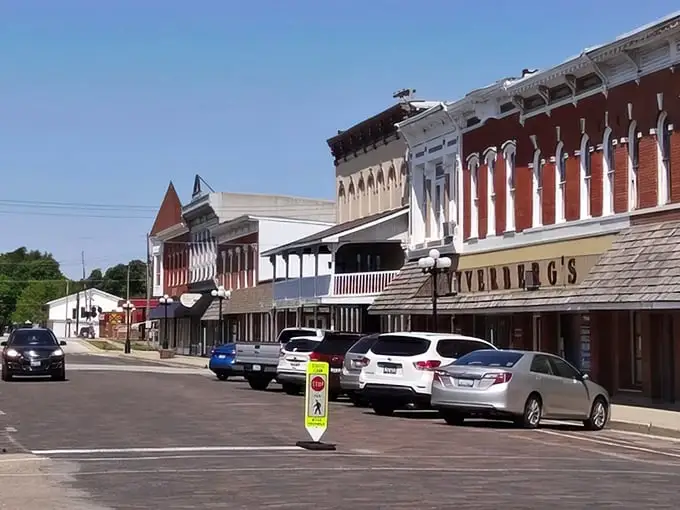 Arcola's Main Street feels like a movie set where time decided to take a leisurely stroll rather than its usual sprint.