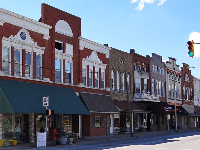 Downtown Boonville's historic square looks like it was plucked straight from a Hallmark movie—minus the predictable plot and inevitable snowfall.