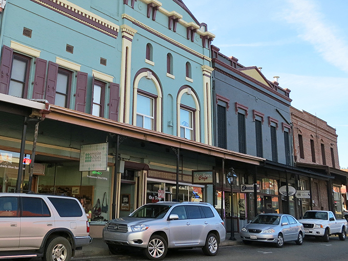 Downtown Grass Valley's pastel-colored storefronts aren't just pretty faces – they're living history books with modern chapters being written daily.