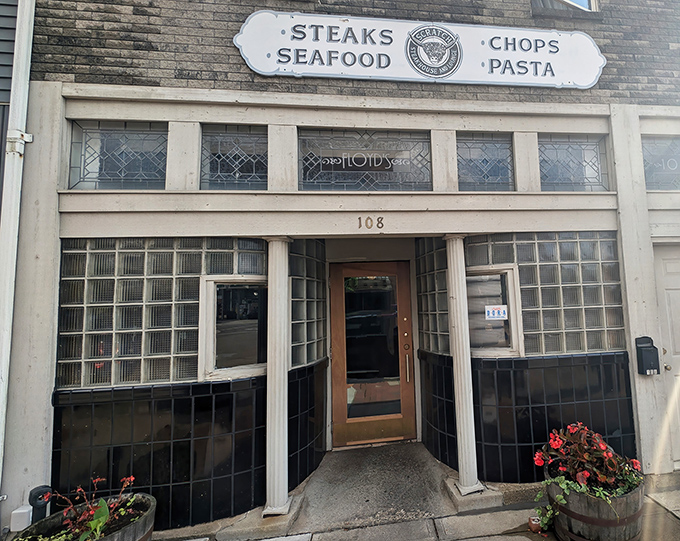 The unassuming storefront of Scratch Steakhouse beckons with simple elegance. Behind that modest brick facade lies a carnivore's paradise worth discovering. 