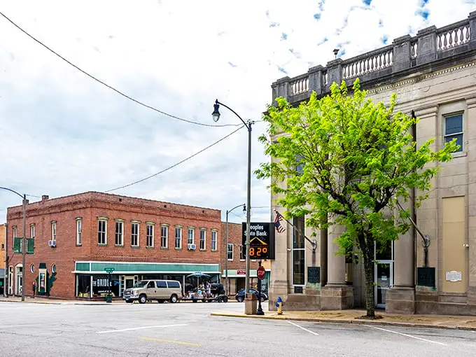 Greenville's historic downtown square looks like it was plucked from a Norman Rockwell painting, complete with that courthouse that's seen more stories than a librarian.