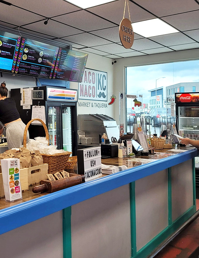 Where taco dreams begin. The ordering counter might look simple, but it's actually a portal to flavor country—passport and plane ticket not required.