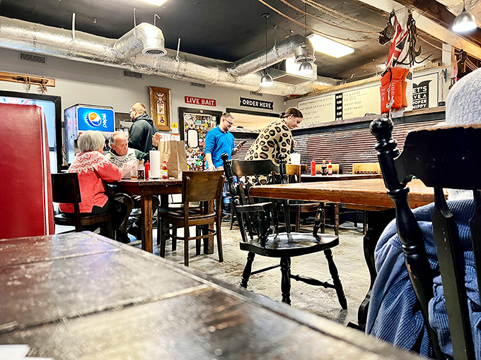 A slice of everyday British life in South Carolina—where locals gather for a taste of authenticity that transcends tourism.