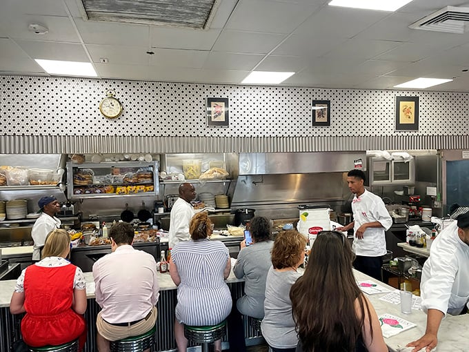 The counter democracy—where locals and tourists alike find common ground in the universal language of good food.