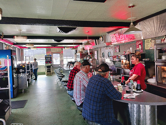 Where flannel-clad regulars and counter conversation remain America's most reliable social network, no password or subscription required.