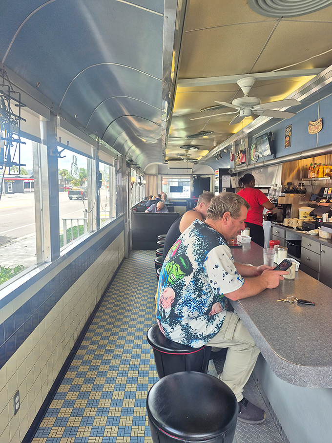 Where counter culture is literal – a slice of authentic Americana where regulars perch on stools and waitresses know your order before you sit down.