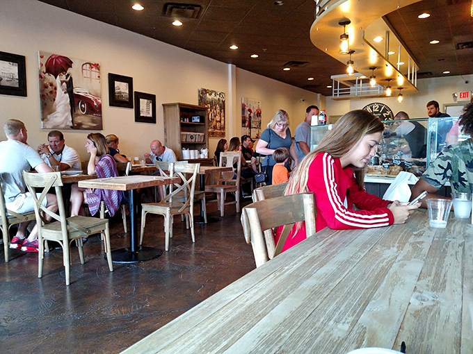 The happiest place in Port Orange isn't a theme park—it's this dining room filled with people making good life decisions before noon.