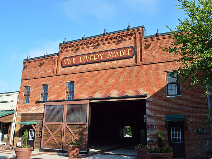The Livery Stable has transformed from housing horses to hosting events, proving that Abbeville knows how to honor its past while embracing the present.