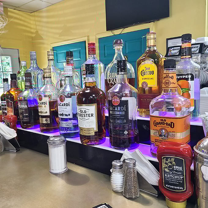 The bar's impressive selection suggests that Damascus Diner understands sometimes the best trail companion is a well-crafted morning cocktail.