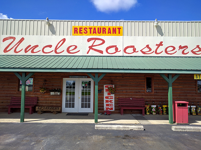 Uncle Rooster's promises the kind of home-style cooking that makes you want to loosen your belt before you've even ordered – comfort food in its natural habitat.