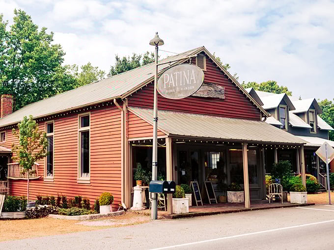 Patina Home & Garden stands as a testament to the village's philosophy: everything old deserves new life and a second chance at beauty.