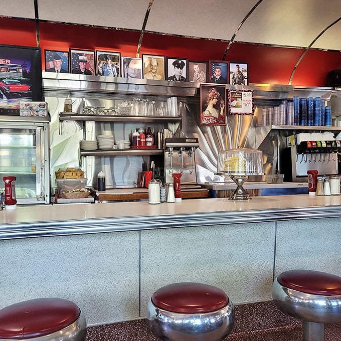 Behind the counter is where the magic happens. Like NASA's mission control, but the mission is feeding hungry Pennsylvanians with spectacular efficiency.