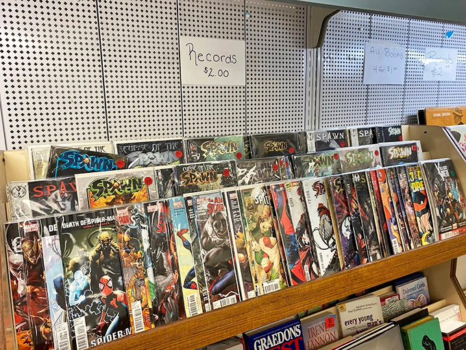 Comic book collectors, rejoice! These vintage Spawn issues are a nostalgic goldmine for anyone who spent their allowance at the comic shop in the '90s.
