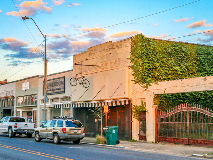 Vine-covered storefronts along Monroe's historic streets whisper of businesses past and present, where shopping local isn't a trend – it's tradition.