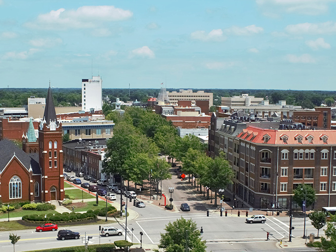 Fayetteville's downtown combines urban conveniences with small-town pricing—truly the best of both worlds.