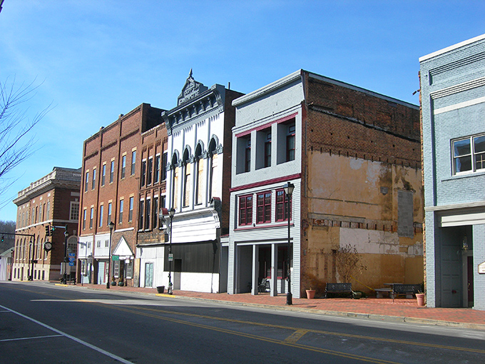 Greeneville's historic downtown showcases the architectural pride of early American small-town design.
