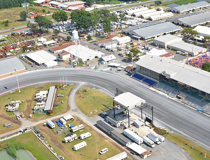 Harrington's aerial view shows a town nestled among greenery and waterways – proving that scenic living doesn't have to drain your savings account.
