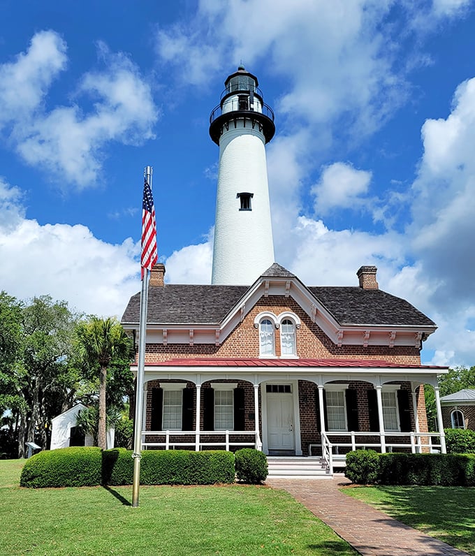 St. Simons Island's lighthouse isn't just a postcard image—it's a beacon of coastal living that doesn't require a millionaire's budget.