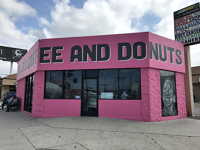 Trejo's hot pink building stands out like a rebel in Hollywood – bold, unapologetic, and impossible to ignore.