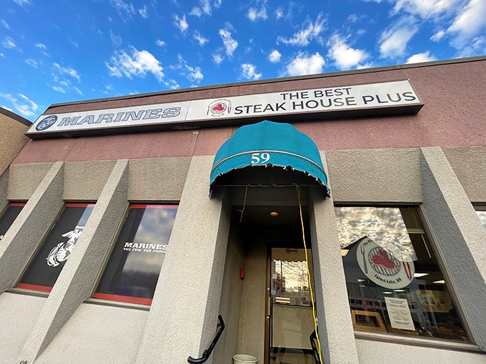 Don't let the modest exterior fool you—this Forest Lake gem delivers exactly what its name promises: the best steaks, plus friendly service.